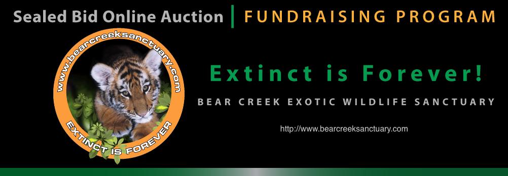 Bear Creek Exotic Wildlife Sanctuary Fundraiser